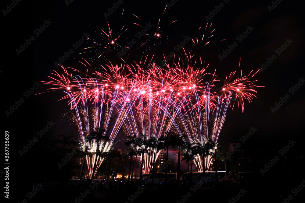 Brilliant unique spectacular Singapore National Day fireworks displays ...
