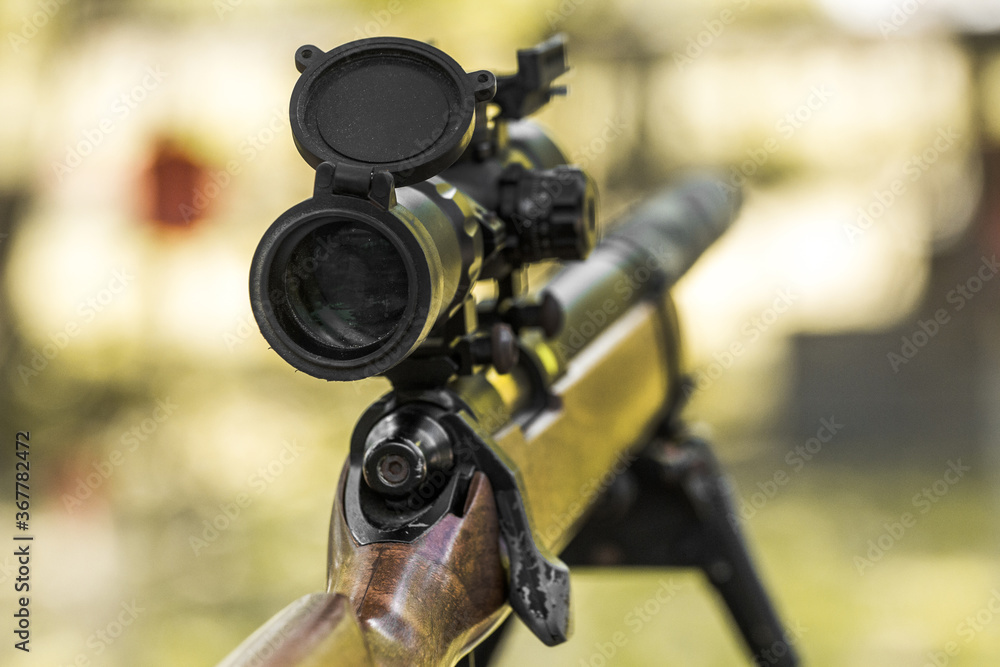 Classic precising wooden sniper bolt action attach precising high ...