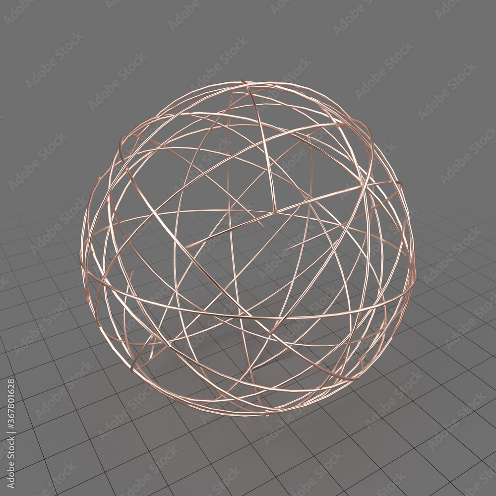 Sphere sculpture 2 Stock 3D asset | Adobe Stock