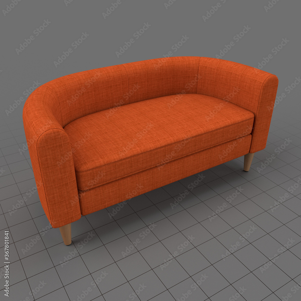 Modern sofa 1 Stock 3D asset | Adobe Stock