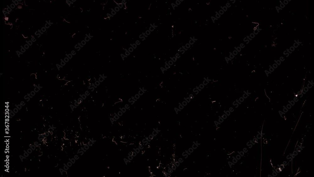 Screen of a Vintage TV with scratches and damage. Old Film Effect ...