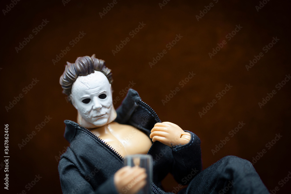 NEW YORK USA - AUG 31 2019: Recreation of the humorous meme "Hello ...