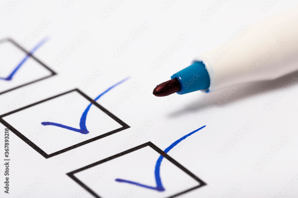 Poster Check list and marker – Wall Art | UkPosters