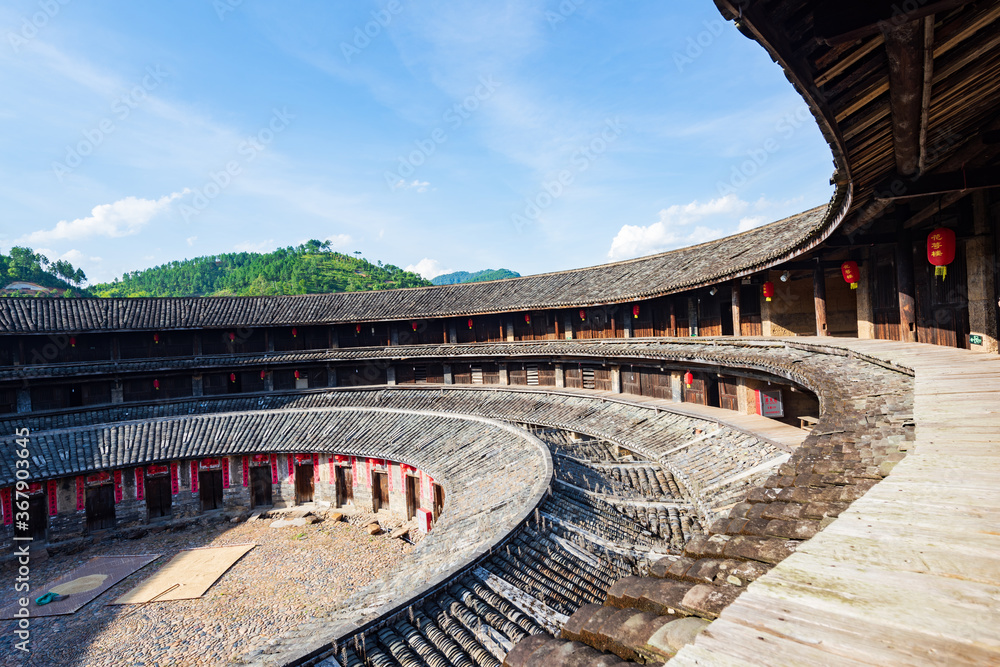 Hakka Tulou, Dapu County, Meizhou, Guangdong, China Stock 写真 | Adobe Stock