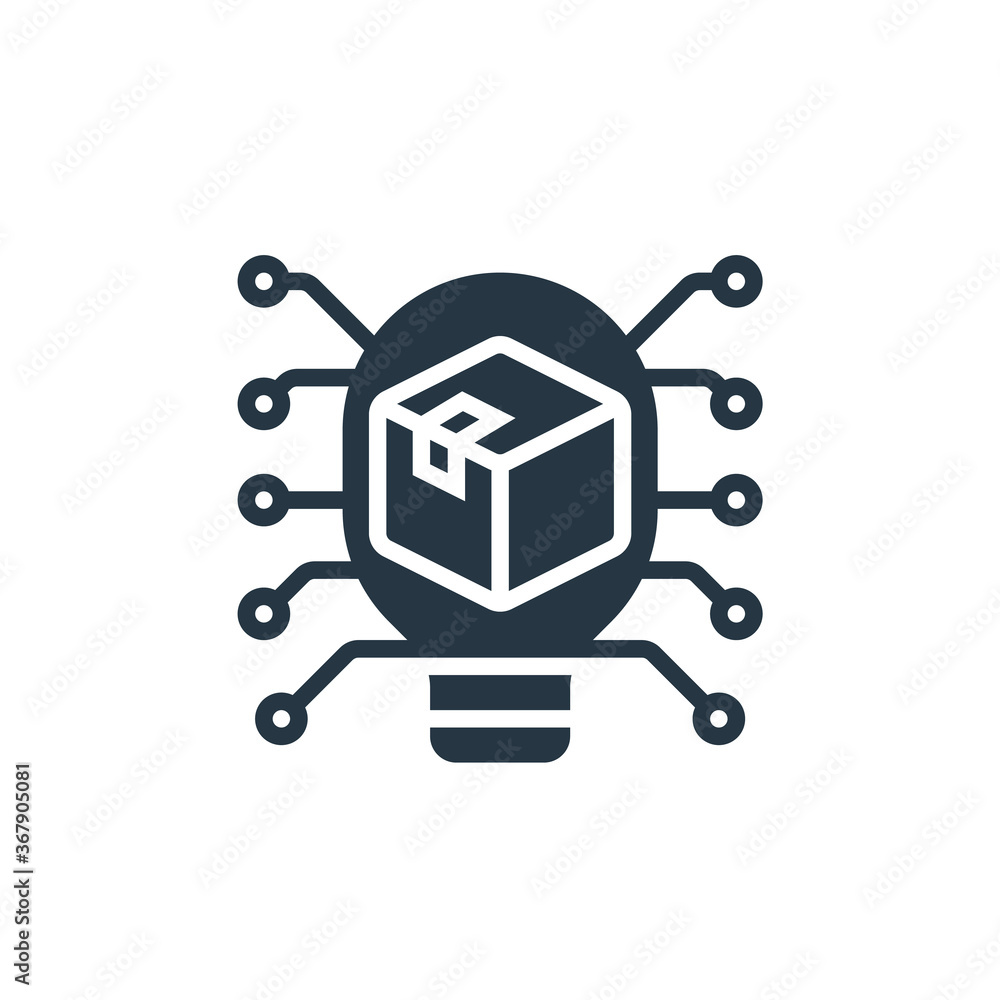 Vetor de innovation icon vector from business model canvas concept ...