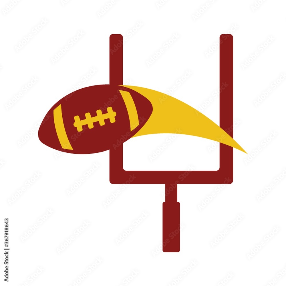 Football Goal Post Vector