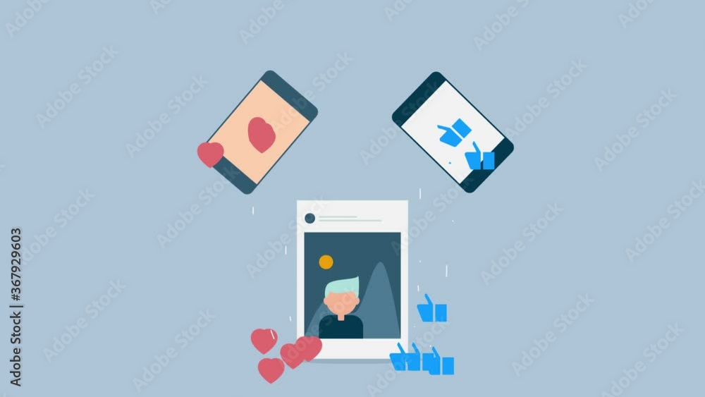 Social media marketing. Getting more likes and loves from smartphones ...