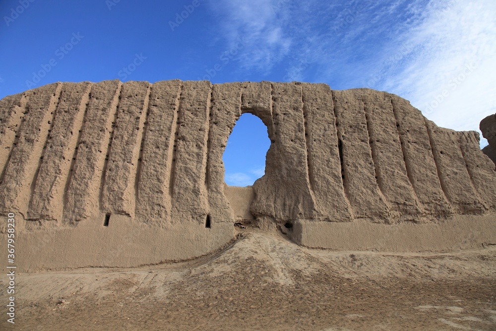 Great Girl Castle is located in the ancient city of Merv in ...