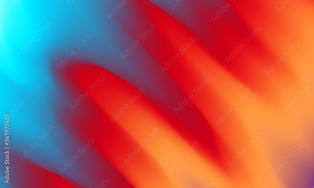 Abstract blue orange gradient background Ecology concept for your ...