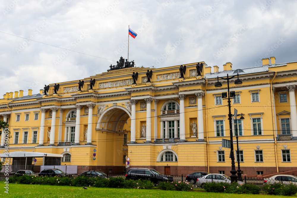 Senate and Synod Building (now headquarters of the Constitutional Court ...