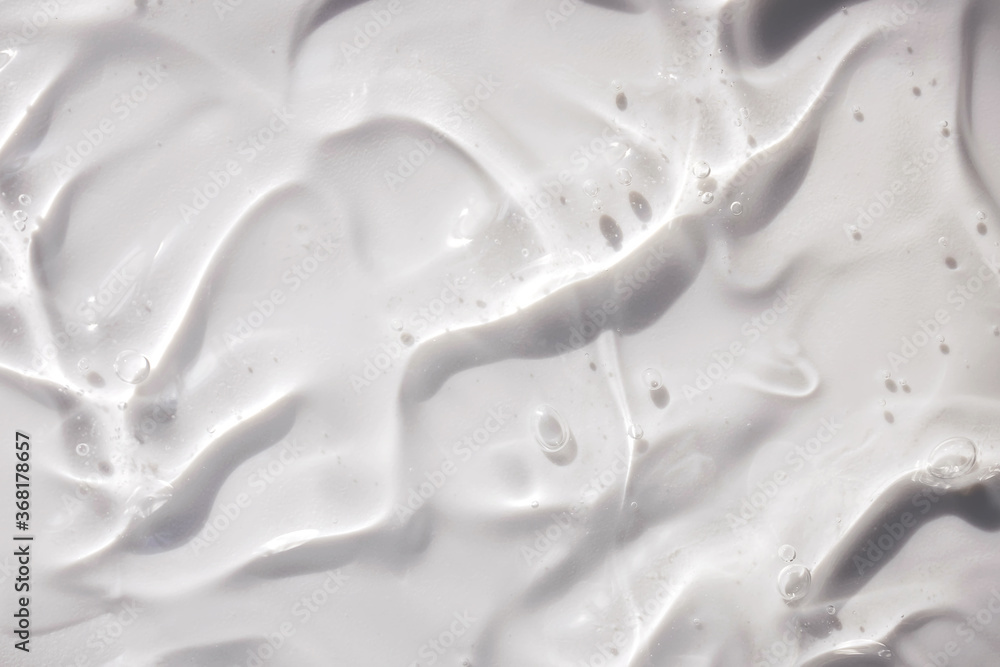 Transparent gel with bubbles texture. Stock Photo | Adobe Stock