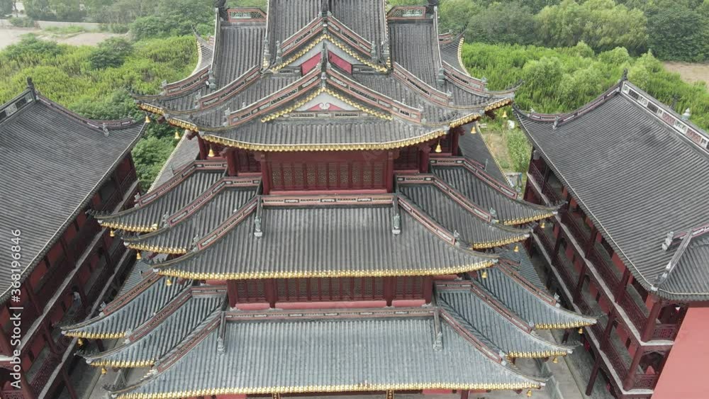 Asian traditional architecture. Ancient temple and pagoda travel ...