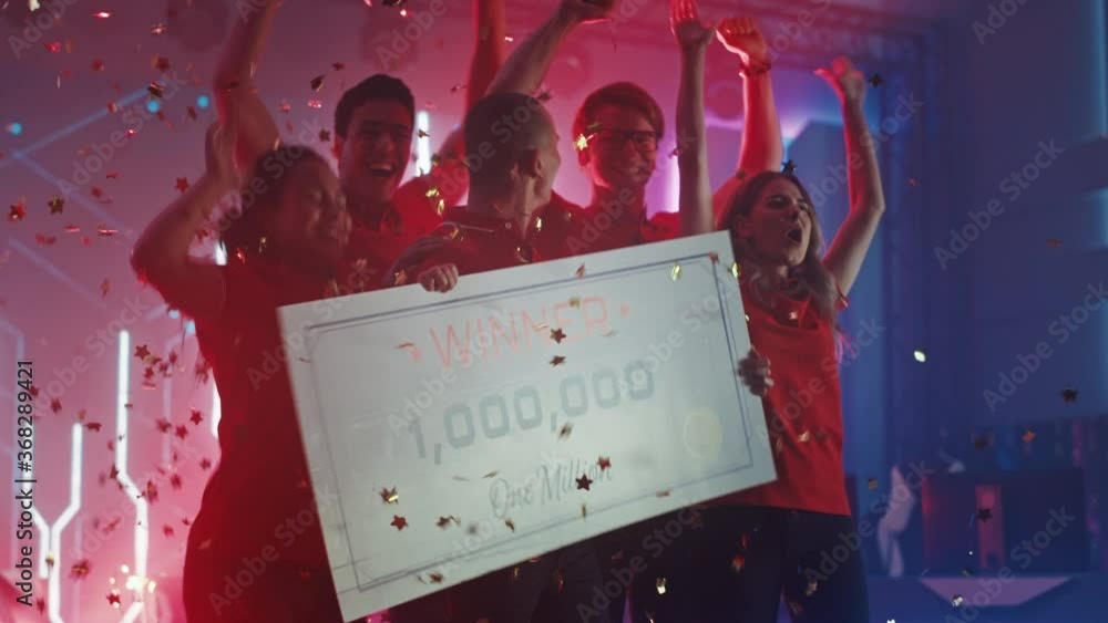 Diverse Gamers Esport Team Winner of the Video Games Tournament ...