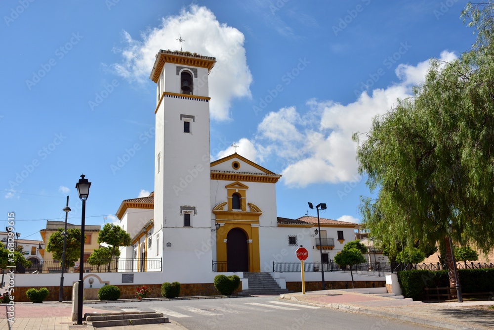 Iglesia parroquial Nuestra Señora del Rosario de Láchar, Granada ...