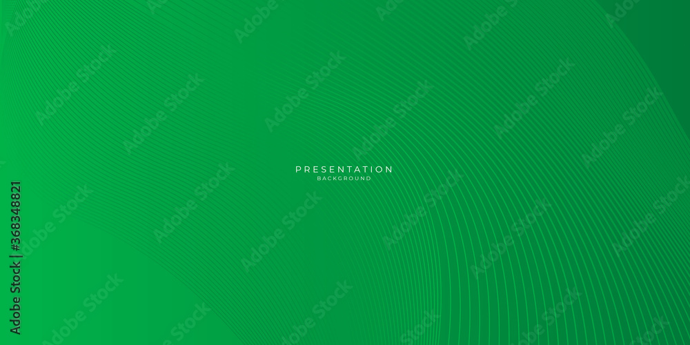 Green abstract background with curve lines Stock Vector | Adobe Stock
