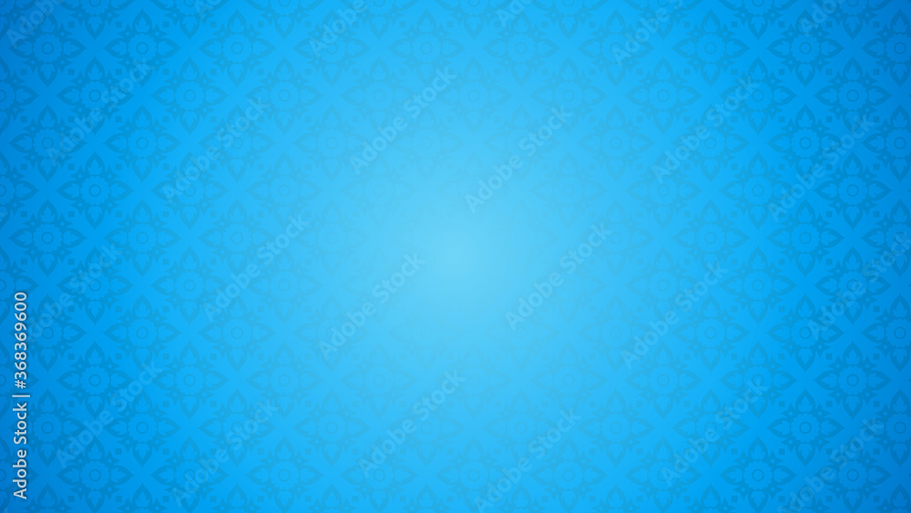 Blue Thai pattern background vector illustration. Thai element pattern ...