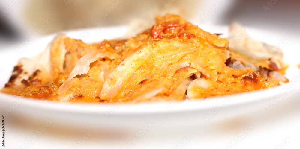 Parotta and Chicken Curry - This is parotta a layered flatbread made ...
