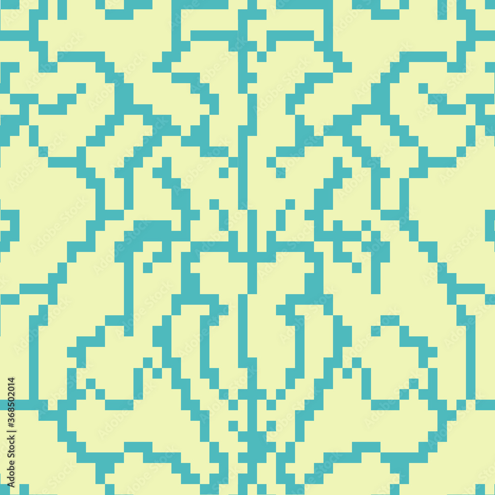 Vetor de Pixel brain. Pixel art 8 bit. Human brain. do Stock | Adobe Stock