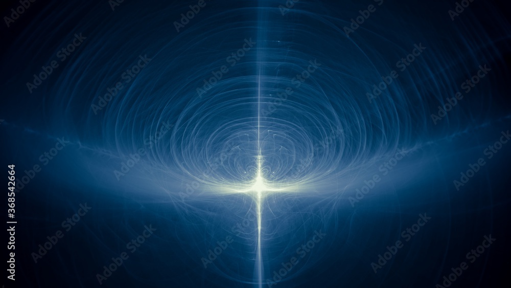 Holy multicolored esoteric art texture in white and blue. Bright sacred ...