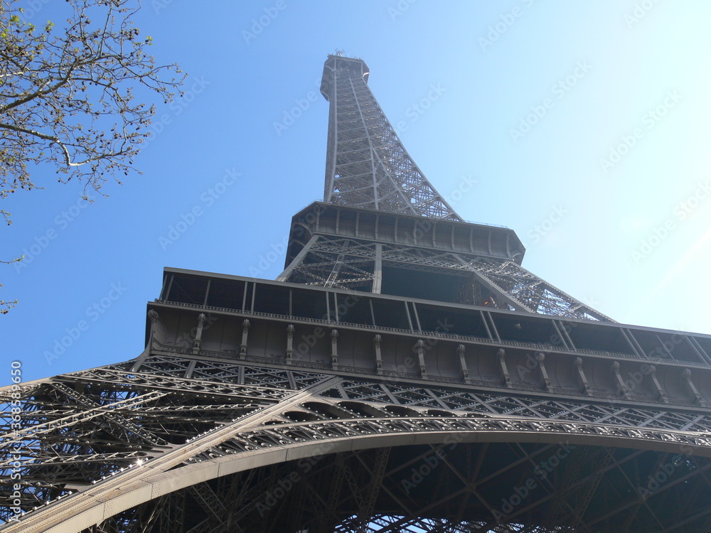 Poster eiffel tower paris france blue sky – Wall Art | UkPosters