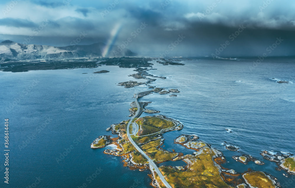 Storm Atlantic Road
