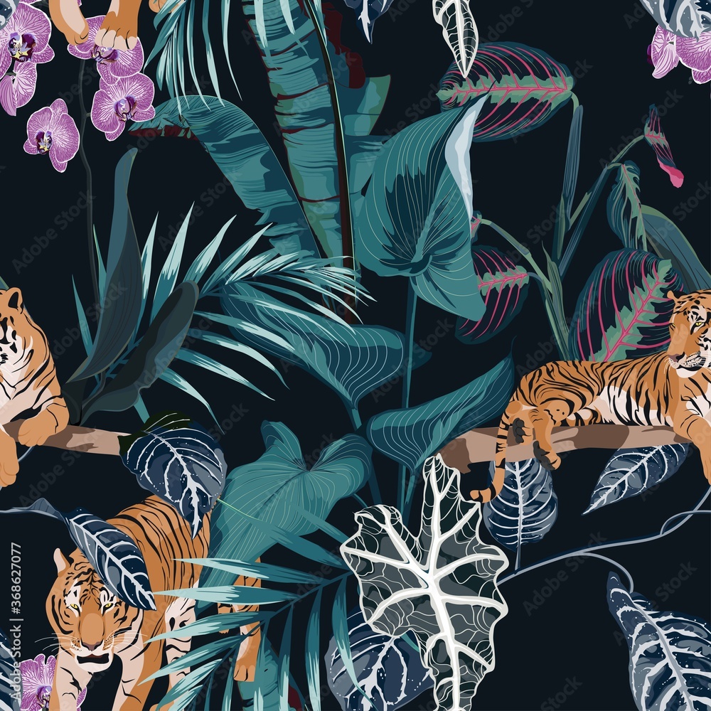 Tiger Wallpaper Border