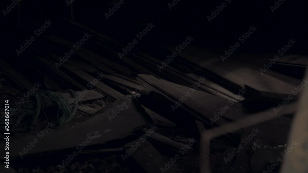 Abandoned Dark Place Fallen old House Scary Darkness Ruins Crumbled ...