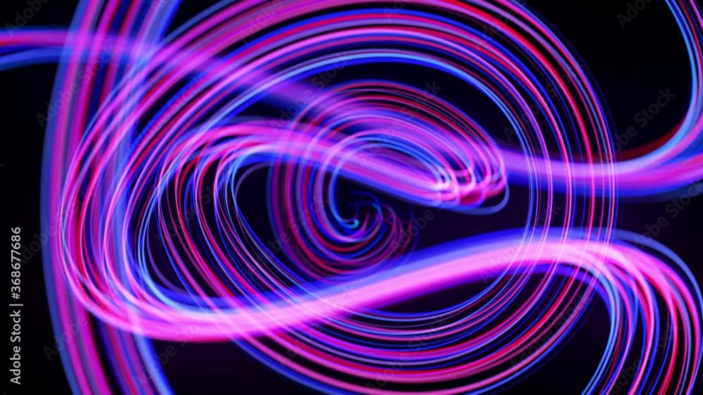 Light flow bg in 4k. Abstract looped background with light trails ...