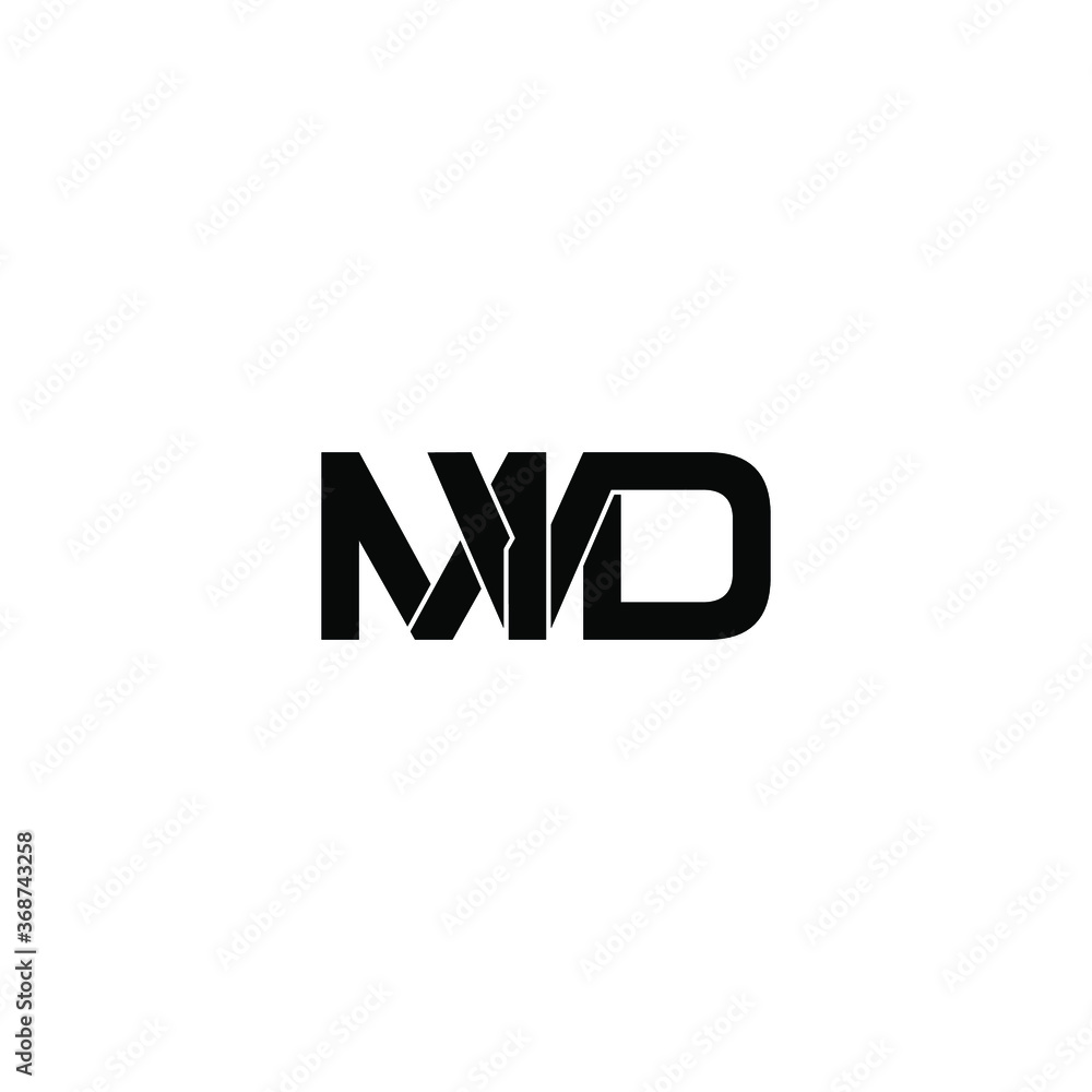 mvd letter original monogram logo design Stock Vector | Adobe Stock