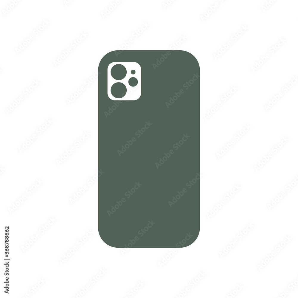 Back view smartphone icon. Smartphone symbol modern, simple, vector ...