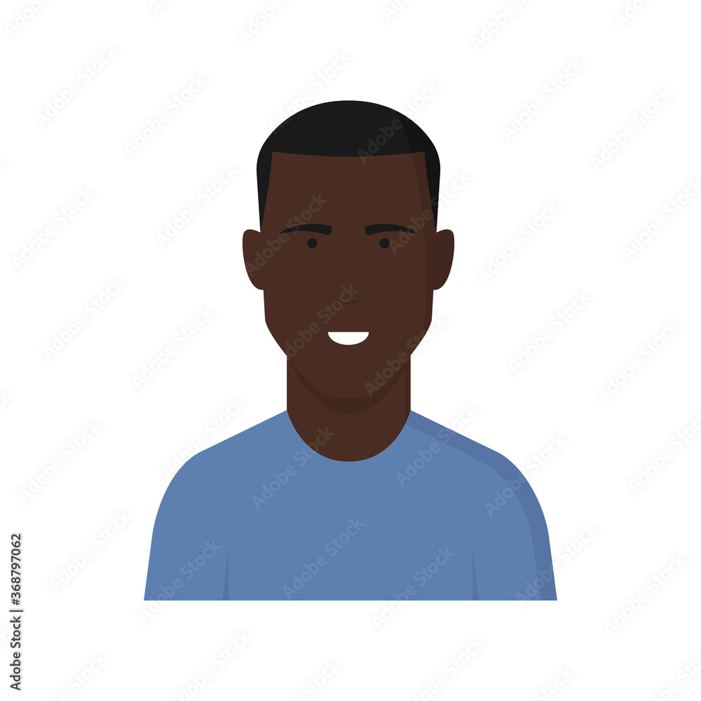 Persona africana. Hombre africano. Raza, cultura, nación, país ...