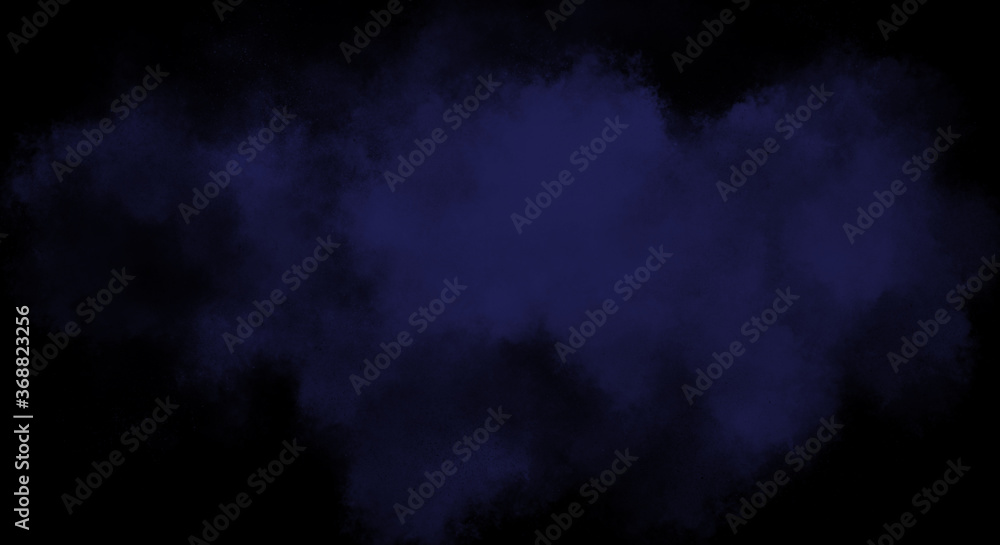 Navy Fog or smoke color isolated background for effect, text or ...