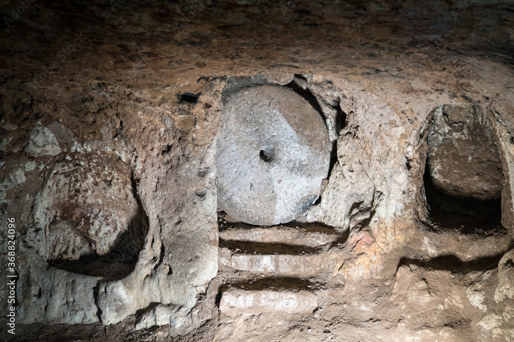 Derinkuyu cave underground city in Cappadocia, Turkey's multi-storey ...