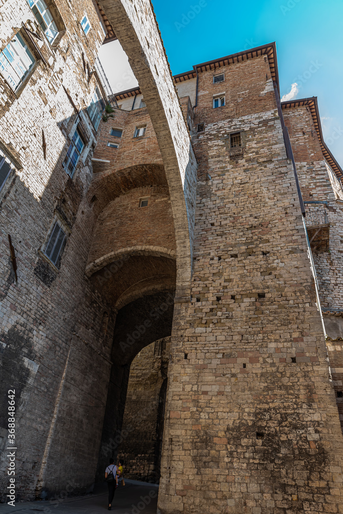 Il centro storico di Perugia, un insieme di storia, arte e cultura foto ...