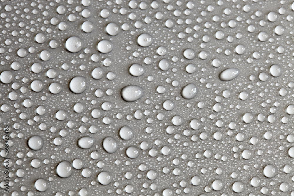 Large number of water drops. Abstract background texture. Waterfalls on ...