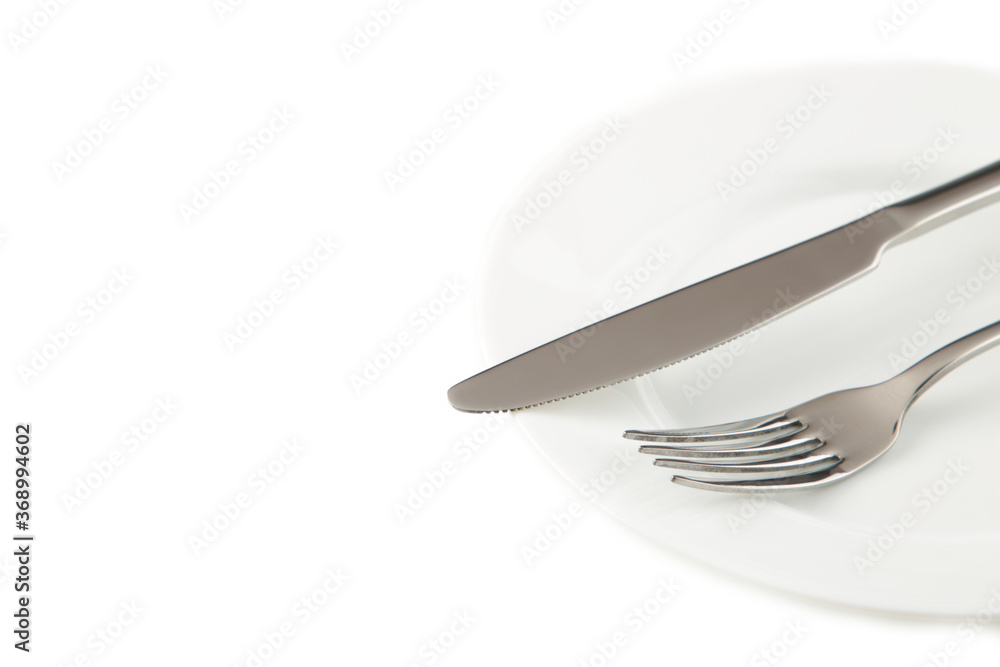 Dining etiquette - the meal is over or finished. Fork and knife signals ...