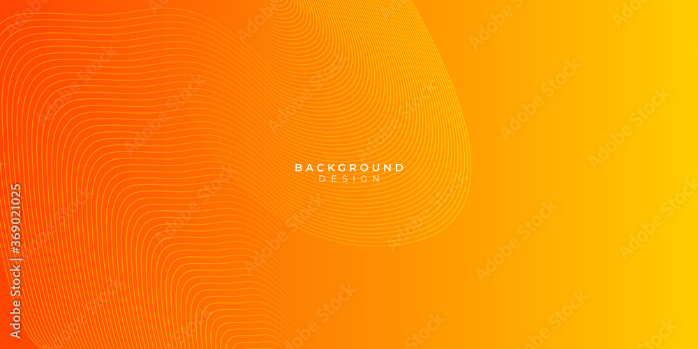 Abstract orange geometric vector background, can be used for cover ...