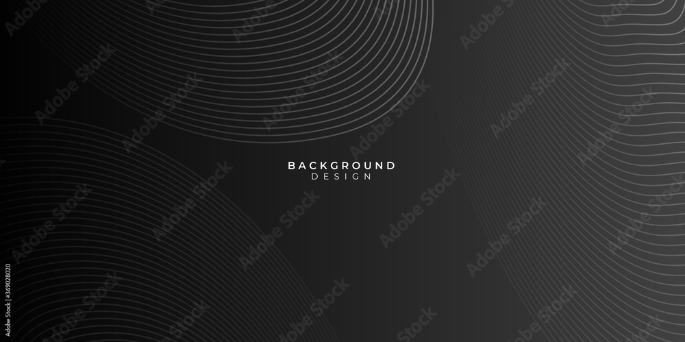 Modern black abstract presentation background. Vector illustration ...