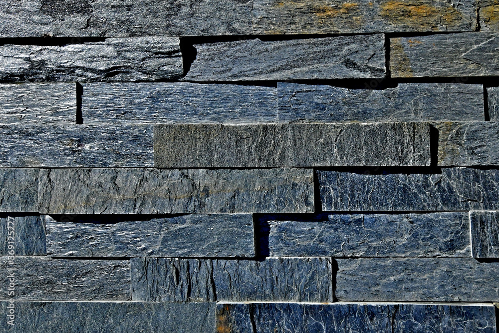 Dark metamorphic rock slab abstract Stock Photo | Adobe Stock