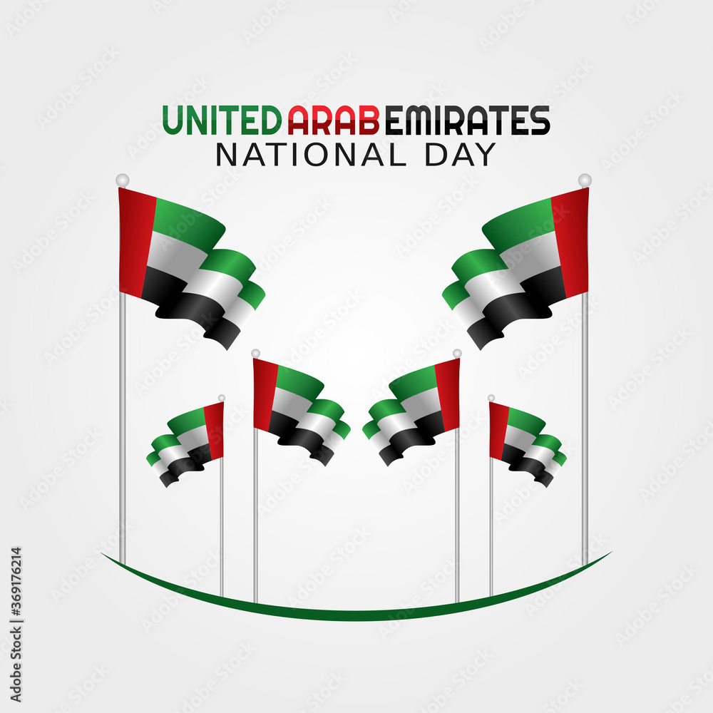 vector graphic of UAE national day good for UAE national day ...