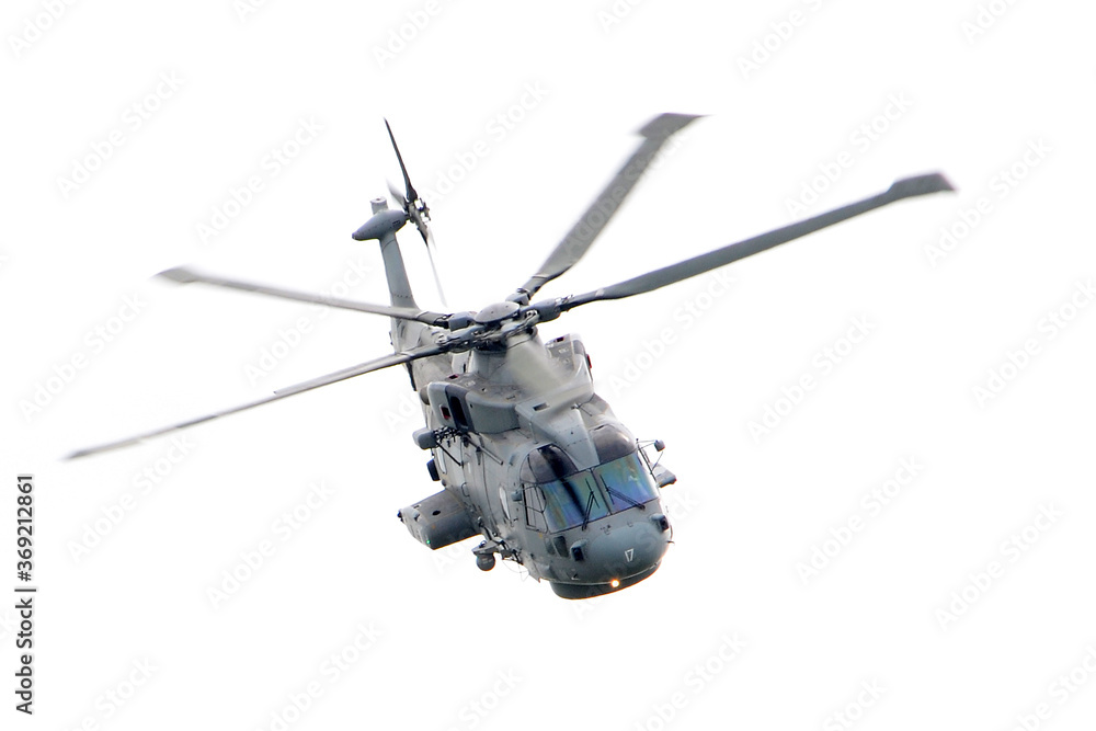 British navy anti-submarine warfare (ASW) helicopter Stock Photo ...