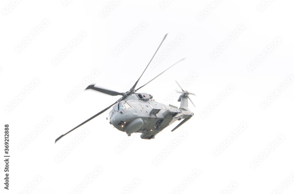 British navy anti-submarine warfare (ASW) helicopter Stock Photo ...