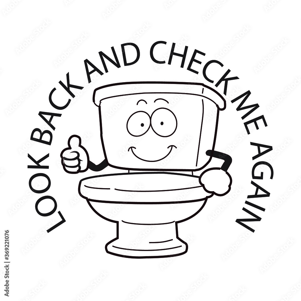 Vector for Keep washroom clean,Funny Washroom door Poster,Sticker ...