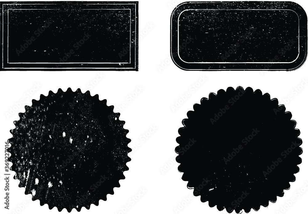 Grunge post Stamps Collection. Banners, Insignias , Logos, Icons ...