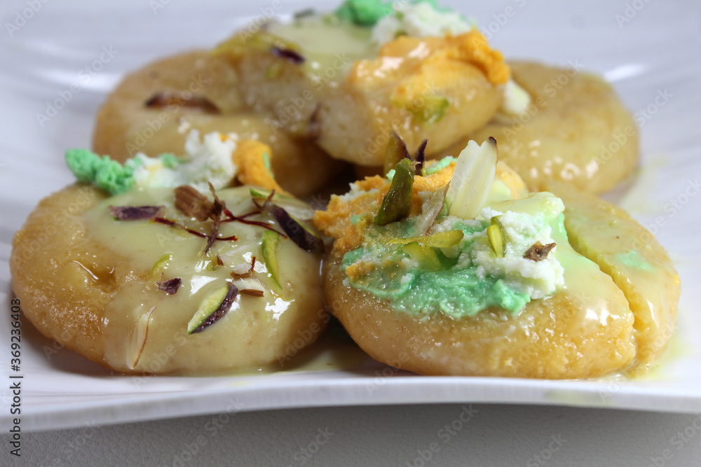 Rajbhog is atraditional Bengali sweet dish made with paneer or chena ...