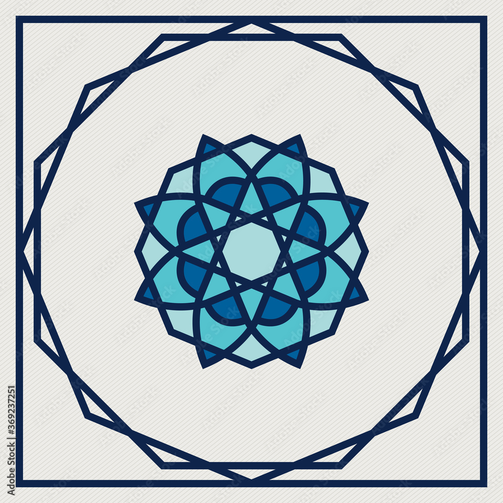 islamic oriental, geometric motif. traditional islamic, arabic, persian ...