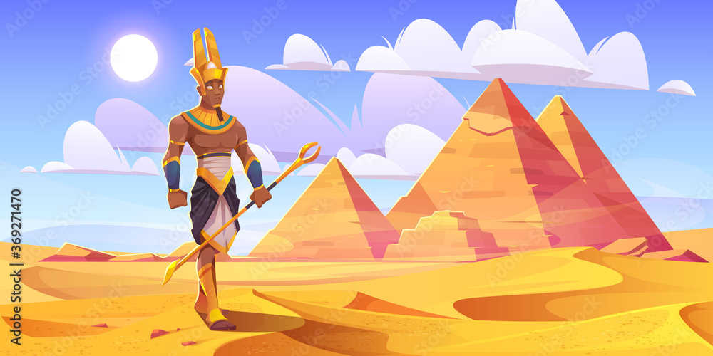 Cartoon Amon Ra
