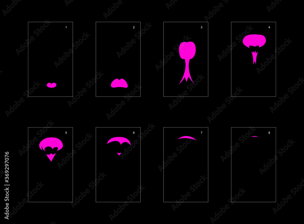 Smoke effect. poison smoke animation sprite sheet. classic poison smoke ...