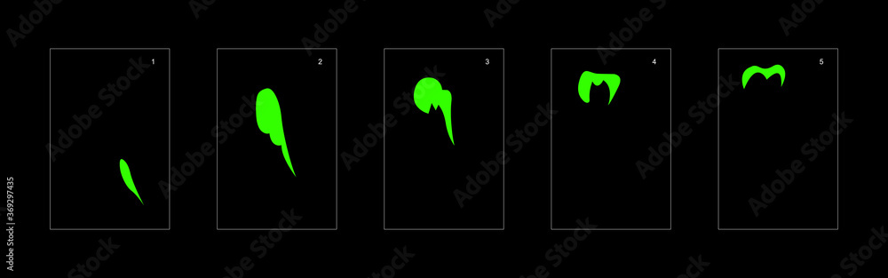 Smoke effect. liquid smoke animation sprite sheet. classic liquid smoke ...