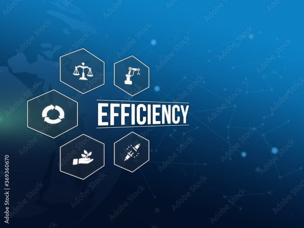 efficiency Stock Illustration | Adobe Stock